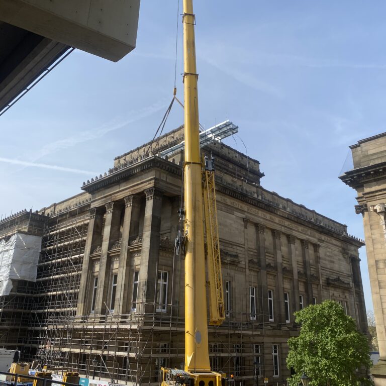 Crane Operation Marks Major Milestone in The Harris Your Place Project ...